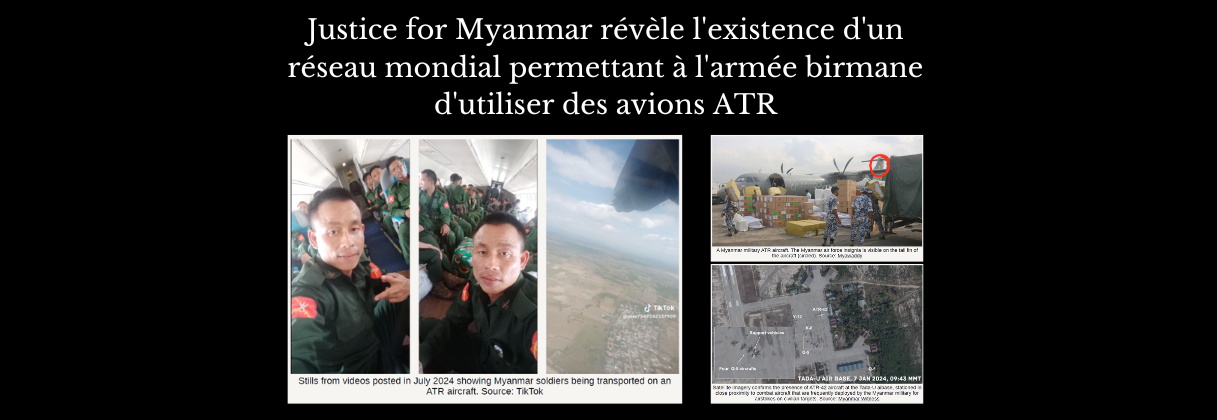 Justice for Myanmar révèle l’existence d’un réseau mondial permettant à ...
